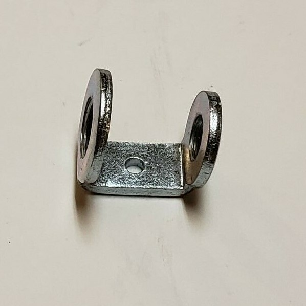 1" HIGH STAMPED STEEL CEILING HICKEY TAPPED 1/8IP X 1/4IP LAMP PART NEW ...