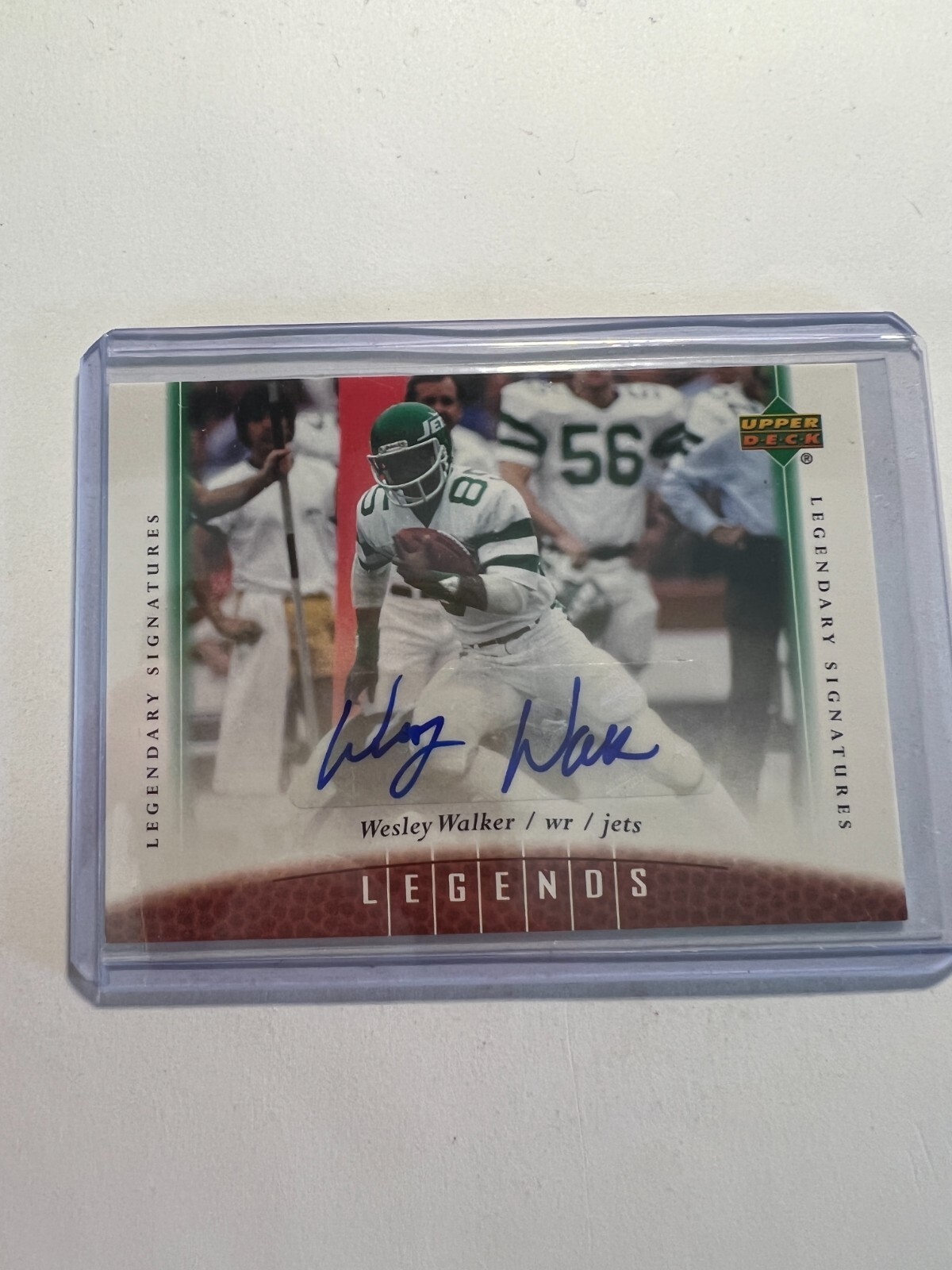 K3,767 - 2006 Upper Deck Legends Legendary Signatures #33 Wesley Walker ...