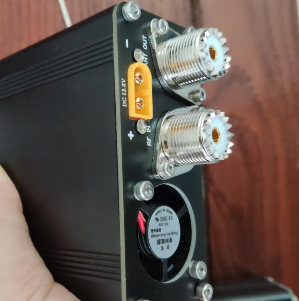 50W HF Power Amplifier M/Q9 for USDX FT-817 IC-703 705 KX3 QRP FT-818 ...