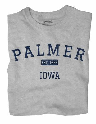 Palmer Iowa IA T-Shirt EST | eBay