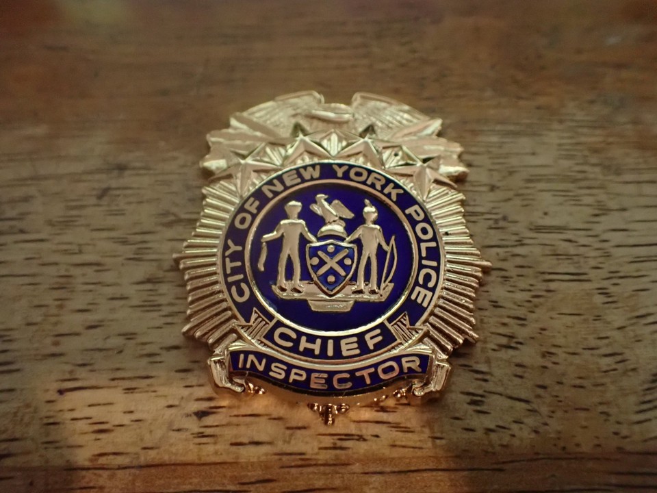 new York inspector plaque parts challenge coin | eBay