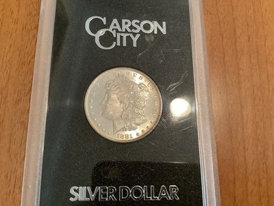 1881-CC Carson City Morgan Silver GSA CLOSE THE ( PL ) Reverse Rambo ...