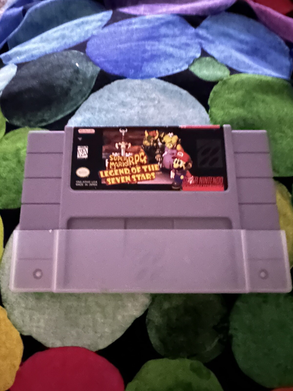 Super Mario RPG Legend of the Seven Stars SNES 1996 Original Authentic ...