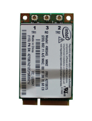 Intel 4965AG MM2 WLAN Wi-Fi Karte 802.11 A/G 2.4 GHz 5 GHz | eBay.de