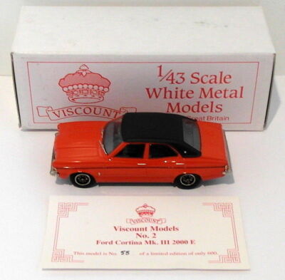 Pathfinder Viscount 1/43 VISC2 - 1974 Ford Cortina Mk. III 2000E 1 Of ...