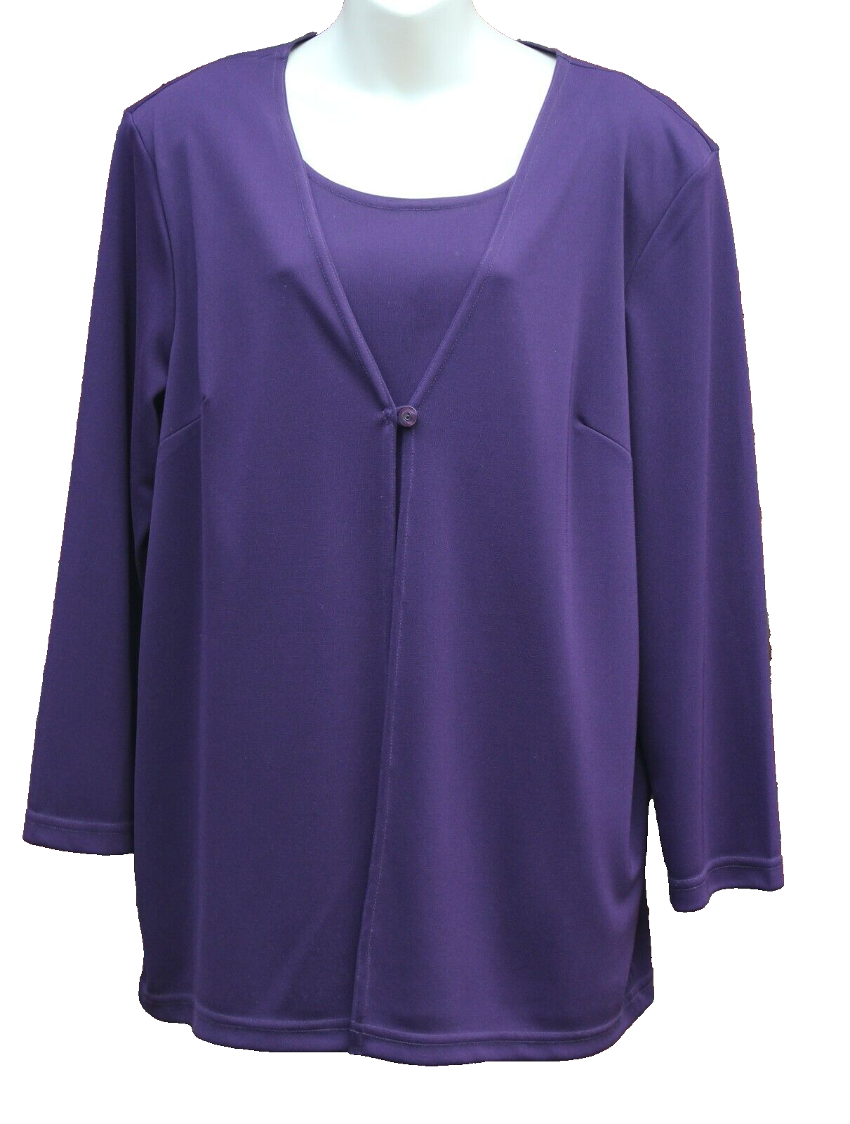 Womens Postie Dark Purple Top Pants Formal Outfit Smart Casual Wedding Size 18 L | eBay Australia