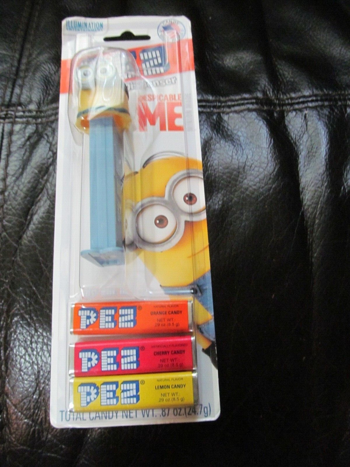 UNIVERSAL STUDIOS-DESPICABLE ME- MINIONS PEZ DISPENSER LQQK ...