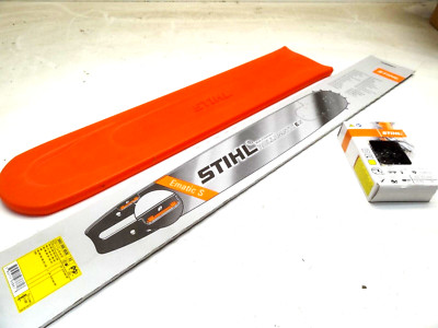 STIHL 20" Rollomatic ES Bar Chain Cover Full Chisel 3/8 .050 72dl MS ...