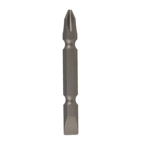 Pack of 100 Alpha SL8 + PH2 x 60mm Double End Slot Phillips Driver Bit ...