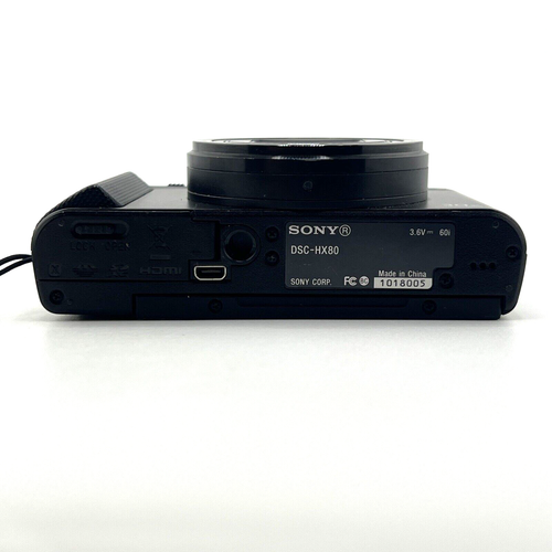 Sony Cyber-shot DSC-HX80 18.2 MP Digital Camera - Black for sale online ...