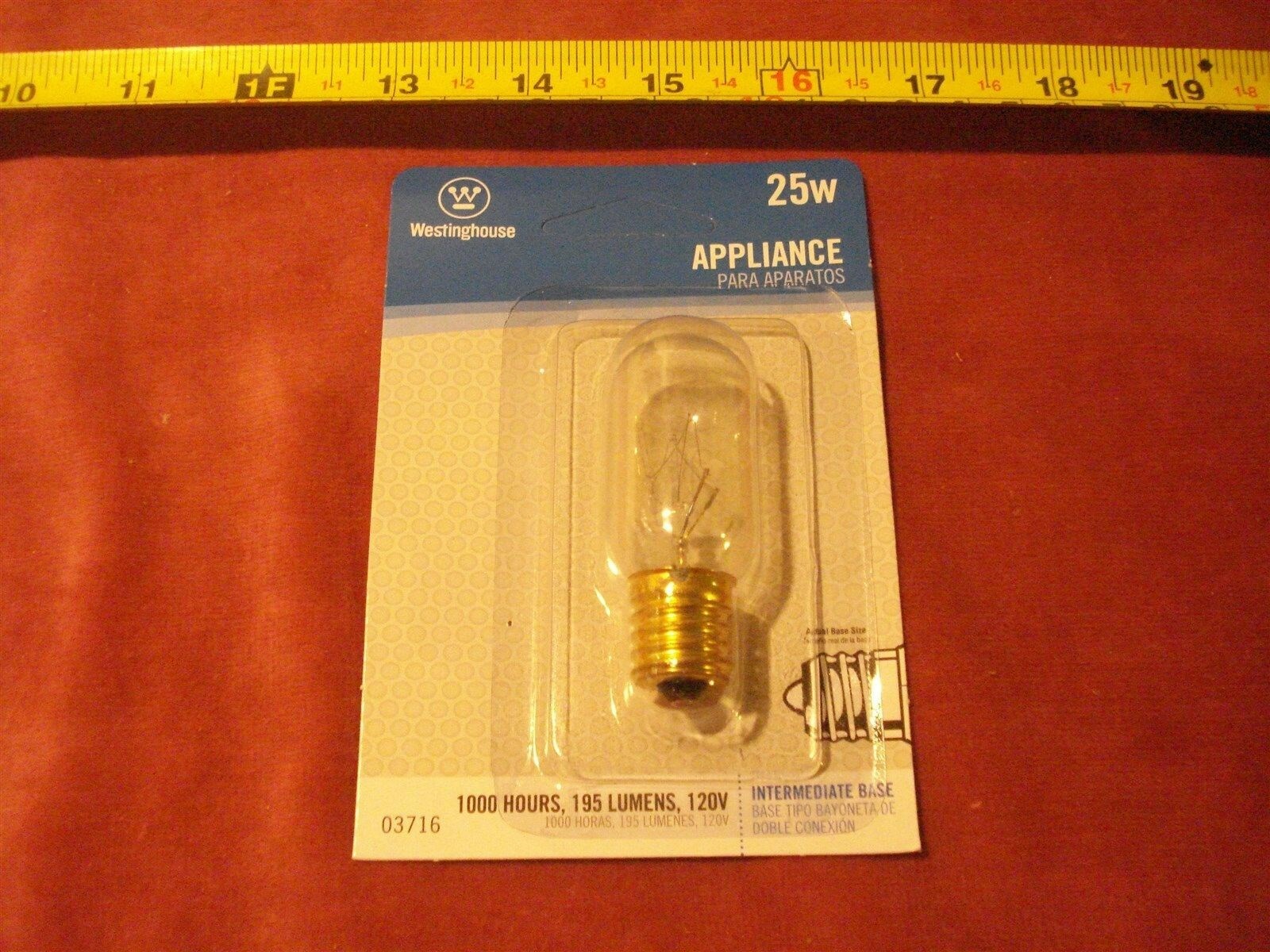 (1054.) Appliance Bulb 120V 25W Intermediate Base | eBay