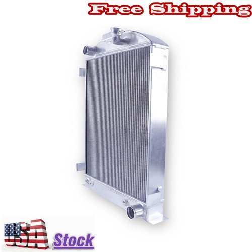 3Row Core Aluminum Radiator For 1932 Ford Hi-Boy Hot Rod Chevy Engine ...