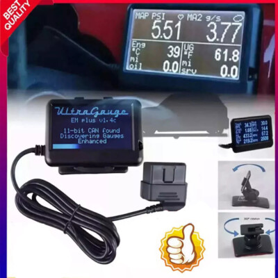 Mini UltraGauge EM Plus OBDII OBD2 Code Scan Tool - Ultra Gauge EM Plus ...