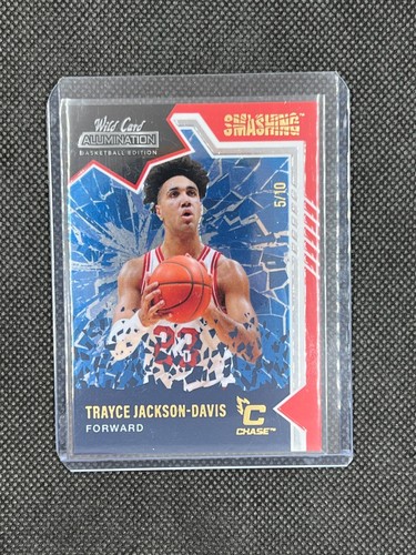 TRAYCE JACKSON-DAVIS - 2022 WILD CARD ALUMINATION - SMASHING - #'d /10 ...
