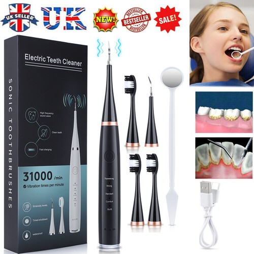Powerful Ultrasonic Plaque Remover for Teeth with 5 Modes - Dental ...