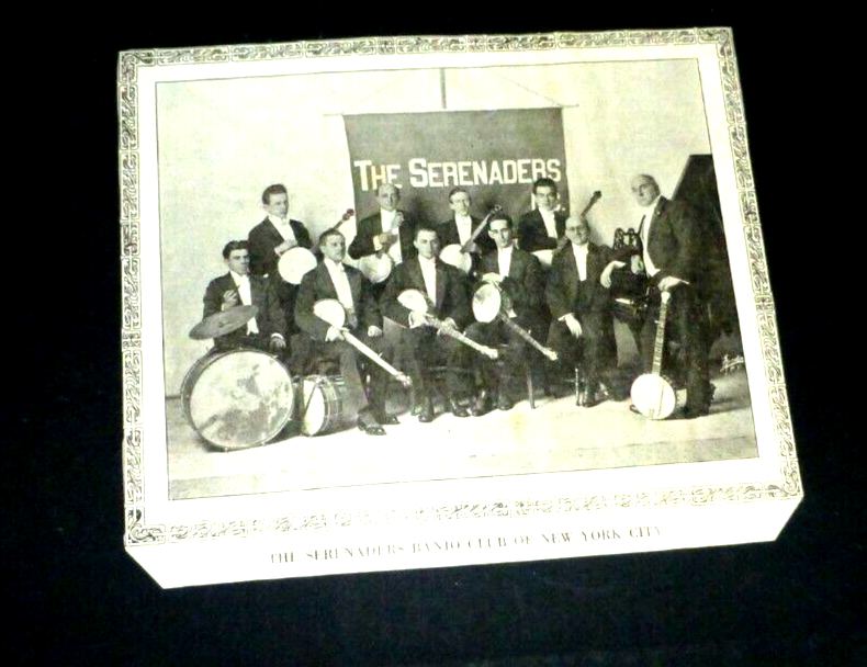 VINTAGE LOT OF 2 PRINTS THE SERENADERS BANJO CLUB OF NEW YORK CITY c ...