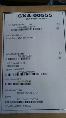 Riverbed Steelhead CX 555 CXA-00555-B010 new quantity free shipping | eBay