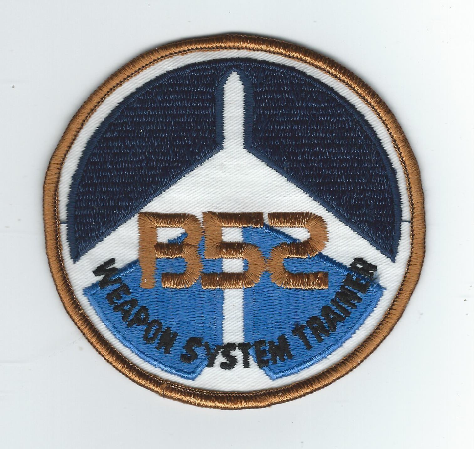 B-52 WEAPONS SYSTEM TRAINER patch | eBay