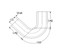 Black Silicone Rubber Elbows - SSE Silicon Hose Elbows Car Air Water ...