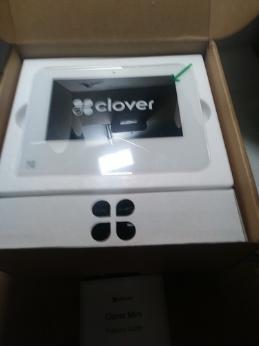 Clover Mini Wifi C300 - Card Reader / POS Point of Sale System w/ Power ...