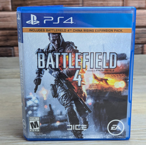 Battlefield 4 (Sony Playstation 4 PS4 2013 EA ) CIB Complete Case Disk ...
