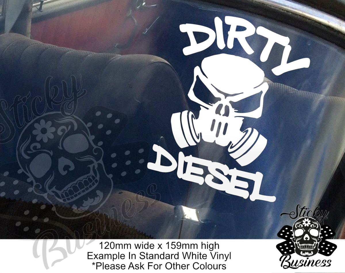 Ford Dieselstickers Turbo Diesel Long Sticker Decaliber