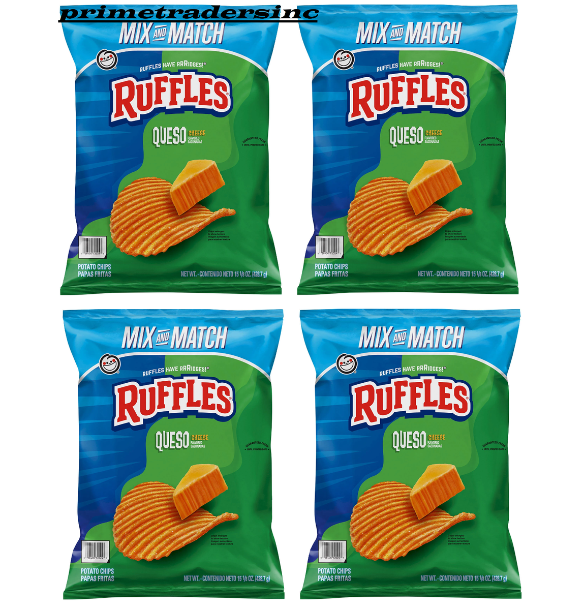 Flat Ruffles Potato Chips