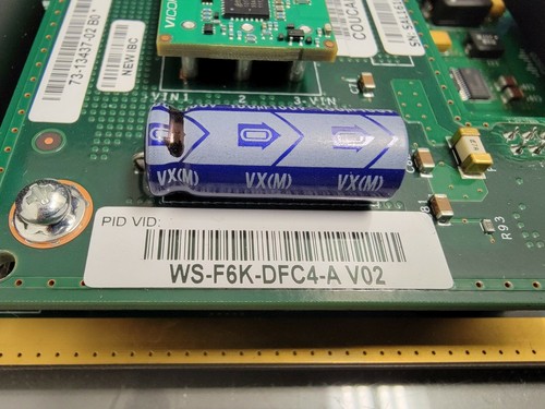 Cisco 6800 Series WS-X6848-SFP-2T 48-Port Gigabit Ethernet SFP WS-F6K ...