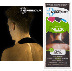 KINESIO Pre Cut Tape - Kinesiology tape for NECK injuries & support ...