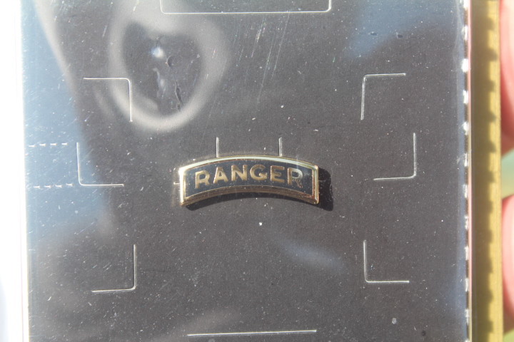 Authentic New U.S. Army Ranger Tab Pin, U.S. Government Issue ...