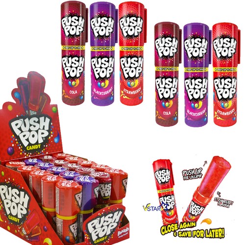 Bazooka Push Pop Candy 15g Perfect Kids Treat | eBay UK