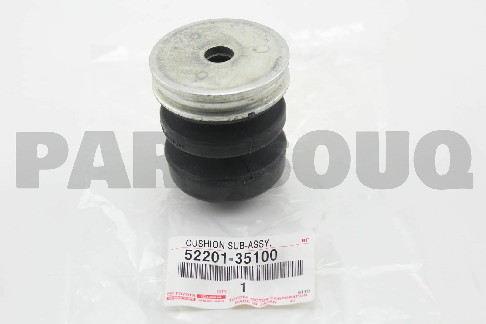 5220135100 Genuine Toyota CUSHIION SUB-ASSY, CAB MOUNTING, NO.1 UPPER ...