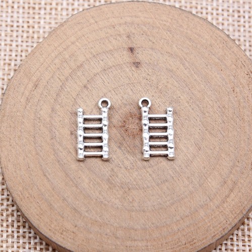240 Pcs Tibetan Silver Ladder Charms Pendant 15X8MM DIY Jewelry Making ...