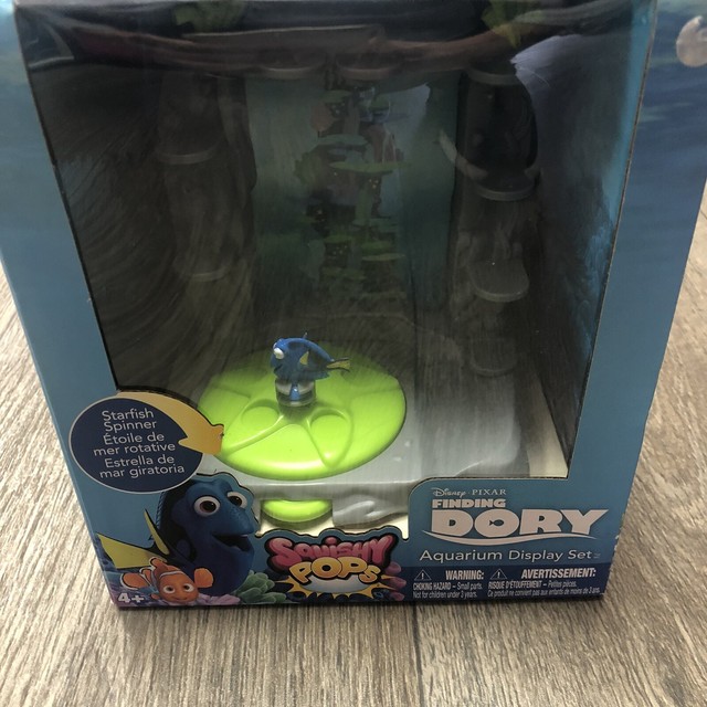 Disney Pixar Finding Dory Squishy Pops Aquarium Display Playset for ...