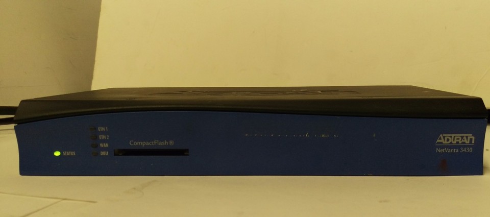 ADTRAN NETVANTA 1202820G1 3430 NETWORK MODULAR ACCESS ROUTER 2ND GEN | eBay