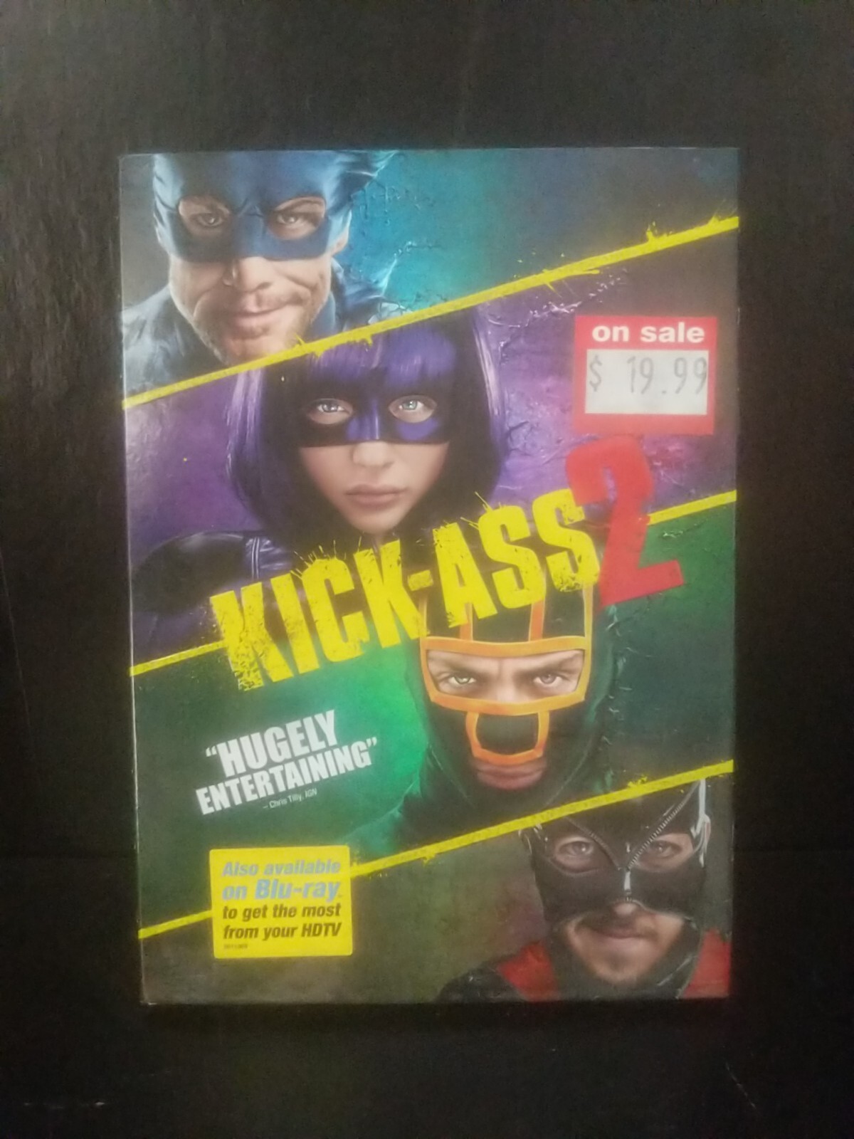 Kick-Ass 2 [New DVD] Slipsleeve Packaging, Snap Case ~ shelf147 | eBay