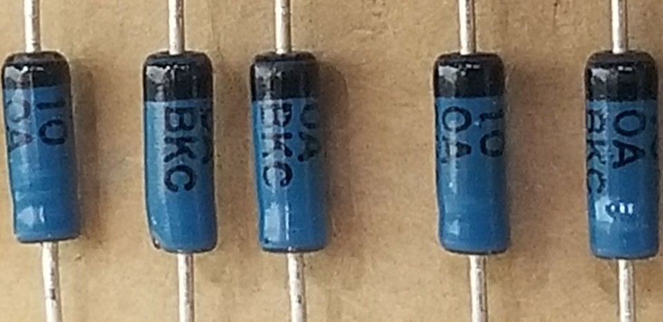 (10 pcs) BKC 1N100A Gold Bonded Germanium Diode DO-7 Axial Lead *NEW ...