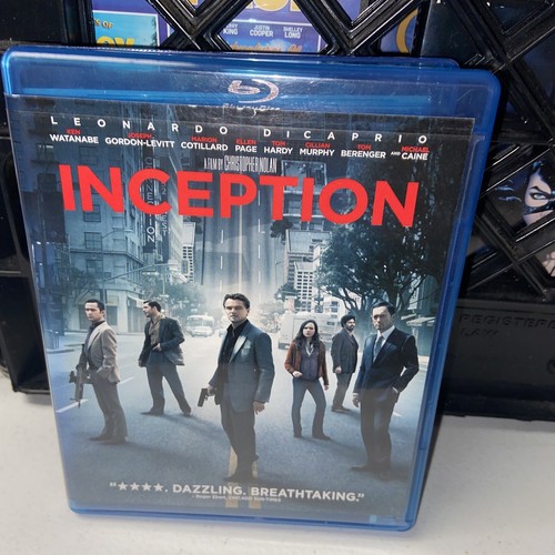 Inception (Blu-ray/DVD, 2010, 3-Disc Set Leonardo DiCaprio Christopher ...