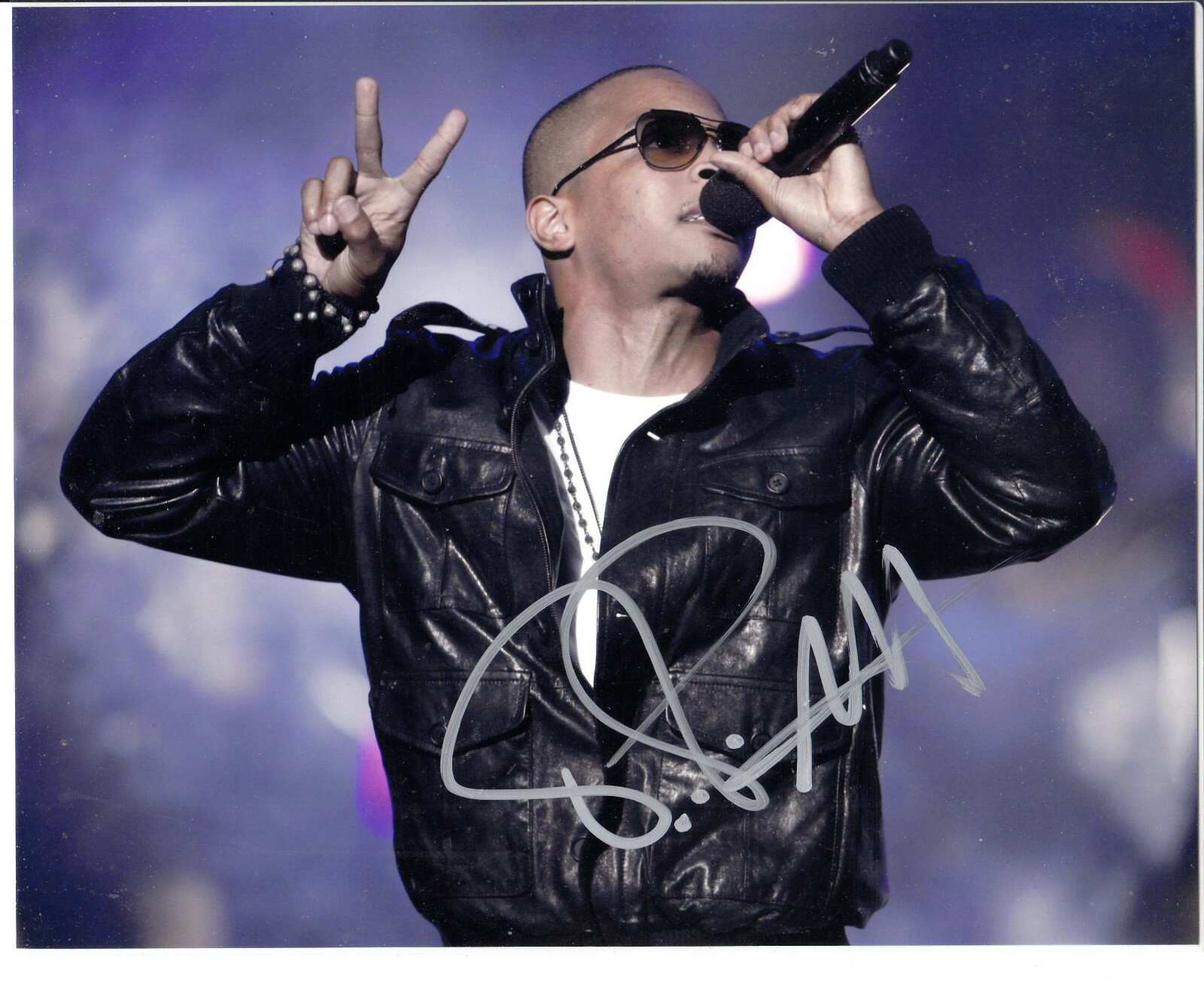 TI Rapper Autograph Signed 8"x10" Photo | eBay
