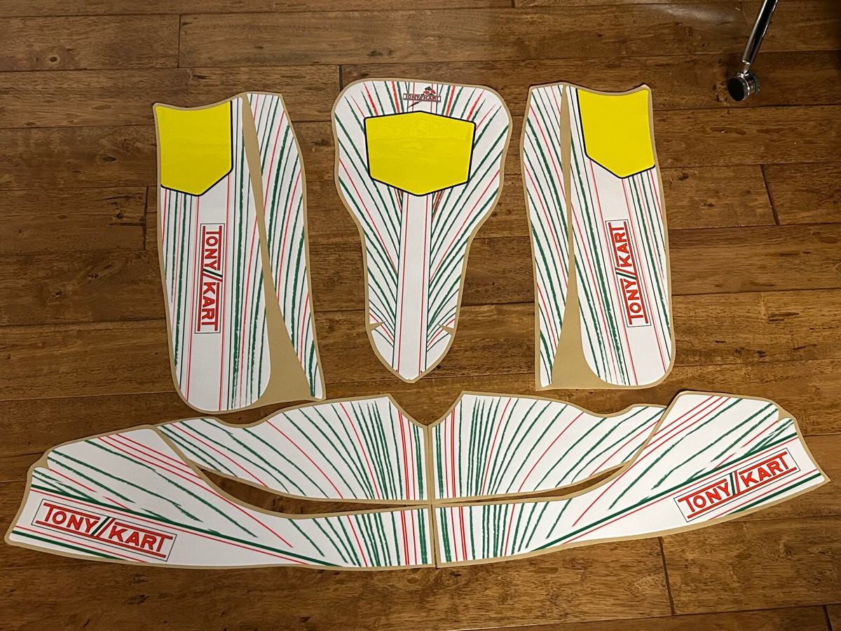 Tony Kart Stickers