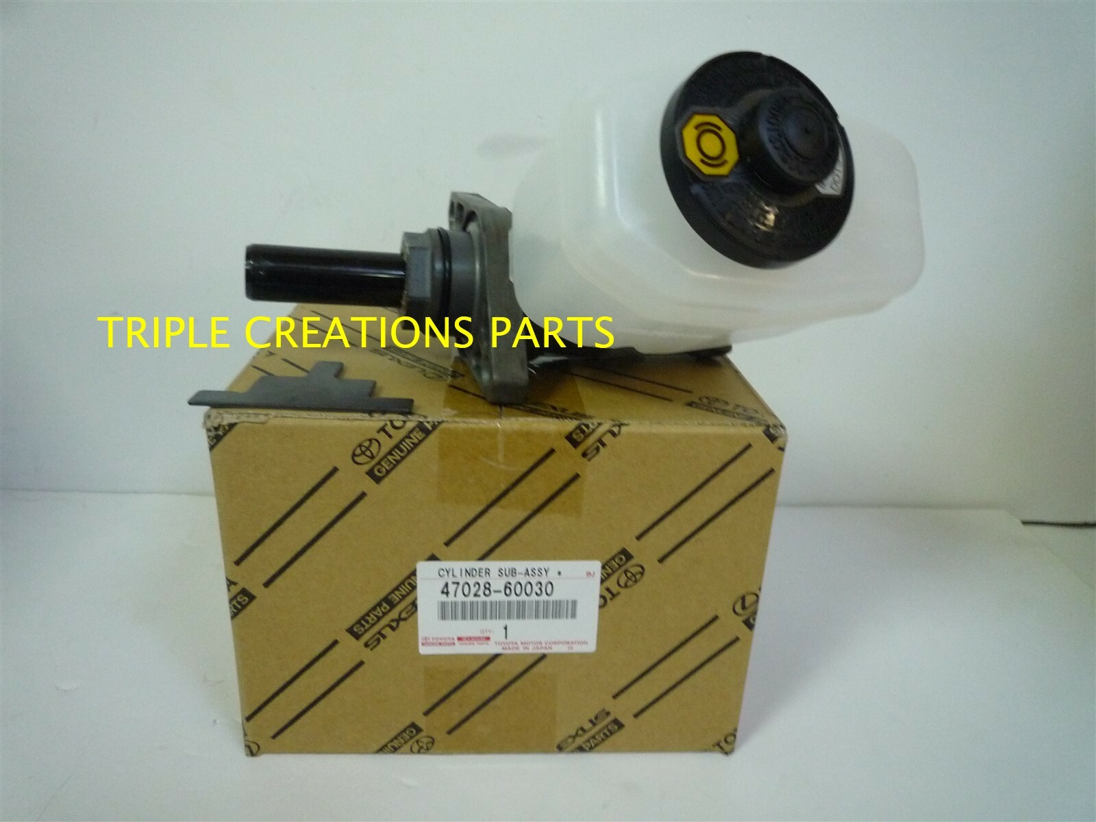 Genuine Toyota Cylinder Sub-Assy Brake Master W/Plate 4702860030 OEM | eBay