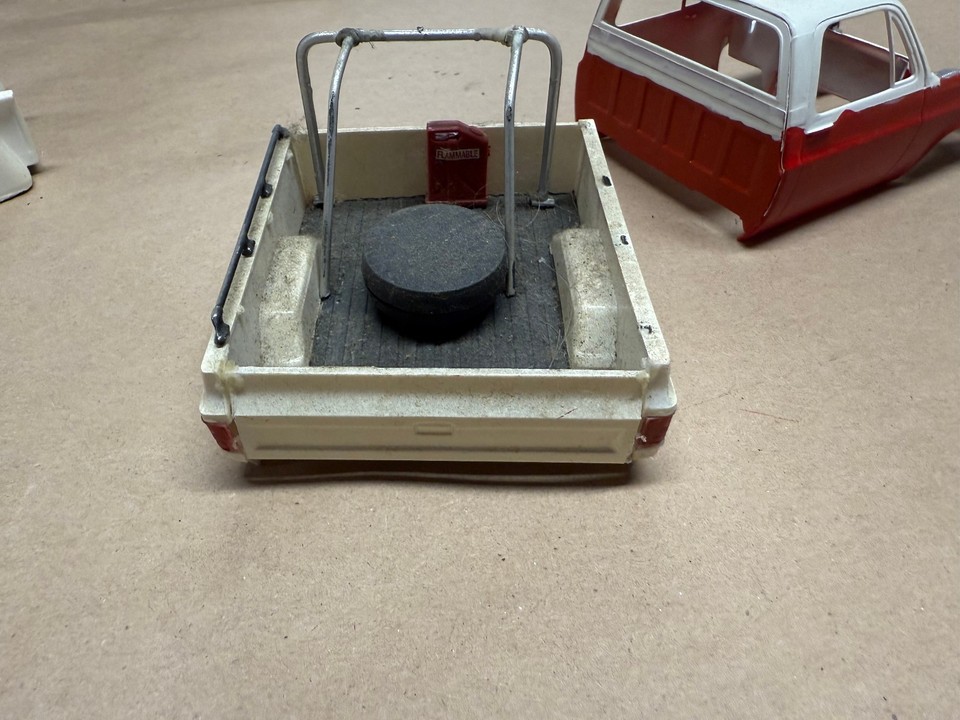 WOW 1970's Square Body Cab Short Bed 1960's C10 Pickup Truck 1/25 Scale Parts | eBay