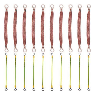 20 Pcs Universal Ground Strap Automotive Strap, Engine Braided Straps ...
