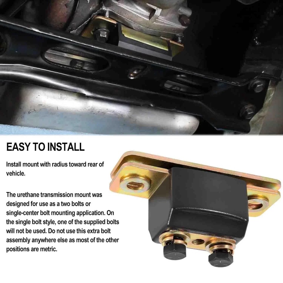 Performance Polyurethane Transmission Mounts for GM TH350 TH400 700R4 ...