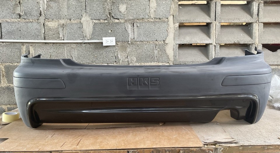 HKS D1 Style FRP Rear Bumper w/ CF Diffuser For Altezza IS300 | eBay
