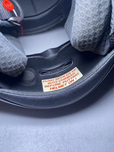 Arai RX-Q Black Helmet Snell Size M Vented DOT Microphone Headset EUC ...