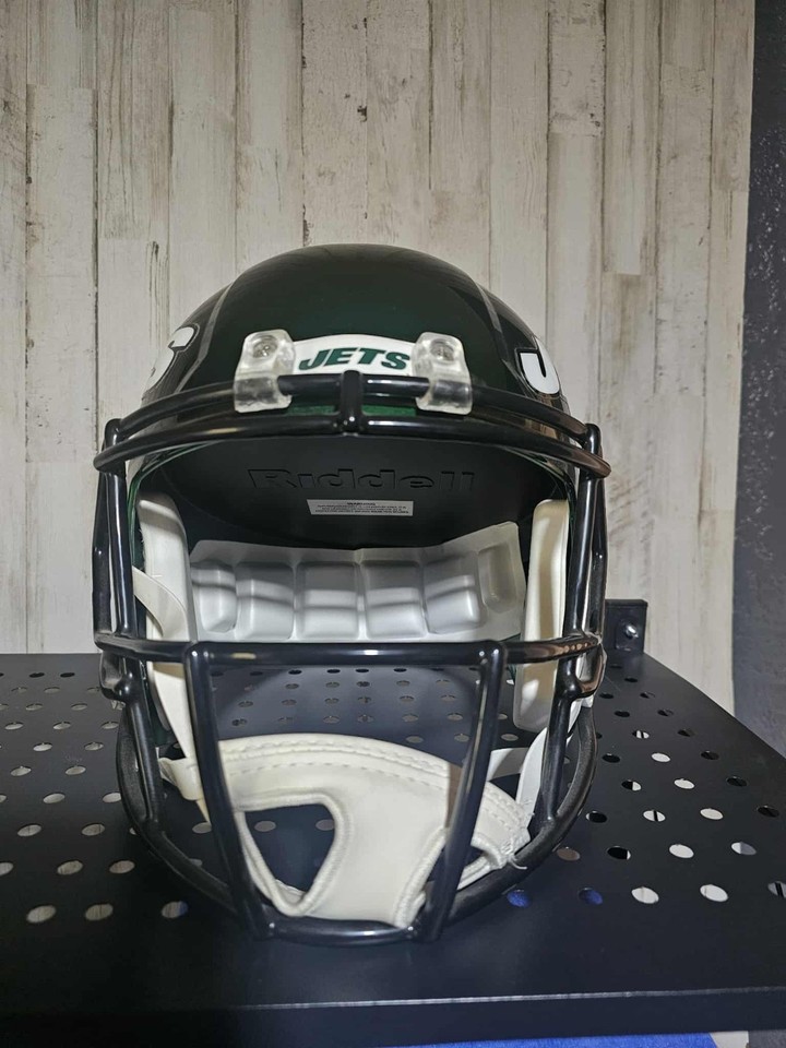 Breece Hall New York Jets Autographed Speed Replica Helmet | eBay