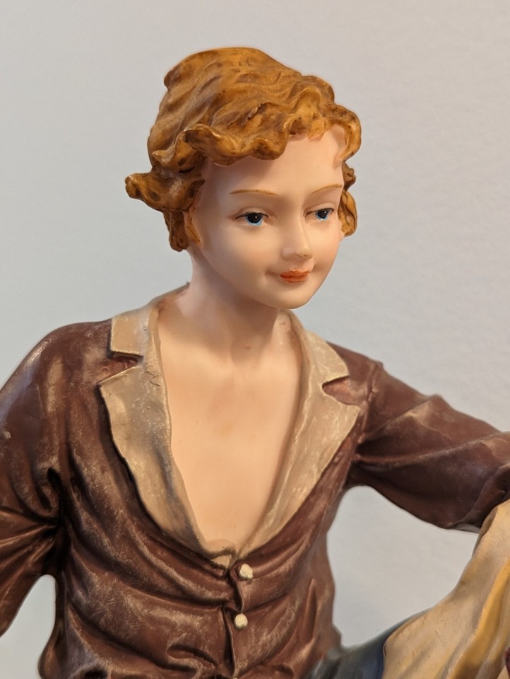 RARE Monnet Collection Figurine-Beautiful & Exquisite -Resin- 12" TALL ...