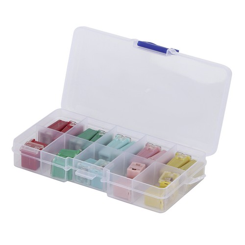 *20pcs Rectangle Fuse Set Dashboard Fuse 20A 30A 40A 50A 60A For Japan ...
