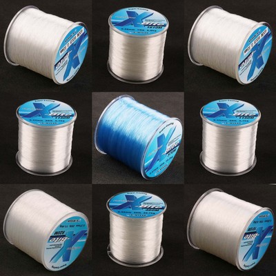 160m-1860m 12-100lb Super Strong Nylon Monofilament Fishing Line Mono ...